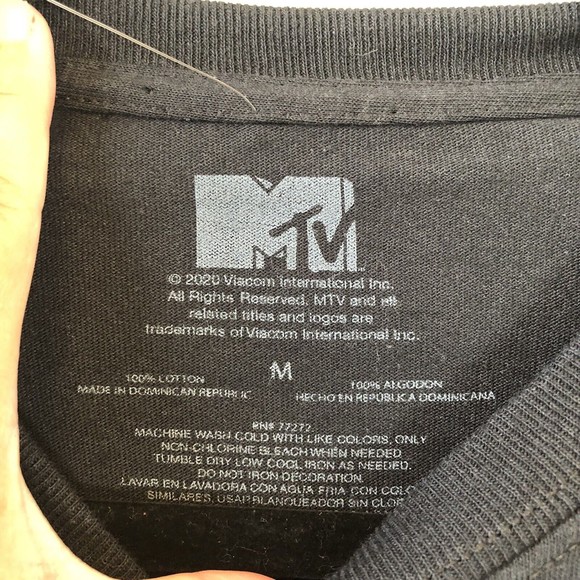 MTV | Tops | Mtv Graphic Tshirt Crewneck Short Sleeve Black I Want My ...